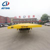 China 2/3/4 Axles 20FT/40FT/45FT 40tons 60tons Flatbed/Platform Container Cargo Transport Semi Truck Trailer for sale