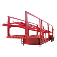 China High Quality 8 Units Loading Car Carrier Semi Trailer with 12R22.5 Tyre Specifications and 2’’/3.5’’ Bolt Type Kin Pin for sale