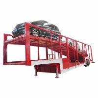 China High Quality 8 Units Loading Car Carrier Semi Trailer with 12R22.5 Tyre Specifications and 2’’/3.5’’ Bolt Type Kin Pin for sale