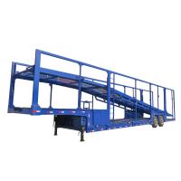 China High Quality 8 Units Loading Car Carrier Semi Trailer with 12R22.5 Tyre Specifications and 2’’/3.5’’ Bolt Type Kin Pin for sale