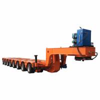 China Heavy Duty I Beam Lowbed Semi Trailer with Dual Line Braking System and Reinforced Gooseneck for sale