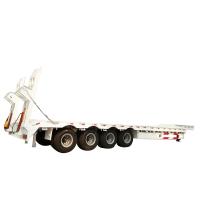 China High-Quality Heavy-Duty 3/4/5-Axle Lowbed Trailer 80T 90T 100T Hydraulic Detachable Gooseneck Lowboy Semi-Trailer for sale