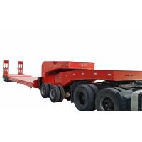 China High-Quality Heavy-Duty 3/4/5-Axle Lowbed Trailer 80T 90T 100T Hydraulic Detachable Gooseneck Lowboy Semi-Trailer for sale