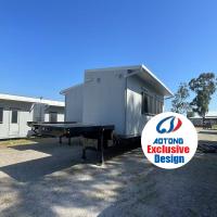 China Good Price 3 Axles 60ton Low Bed Trailer 80/120ton Lowboy Semi Trailer 4 Axles Lowbed Loader Trailers for sale