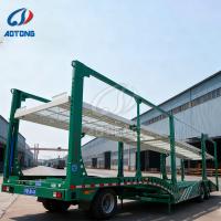 China Car Carrier Semi Trailer with 28T Two Speed Landing Leg T700 High Strength Steel and 245/70R19.5 Tires for sale
