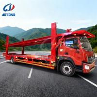 China 2 Axles Car Carrier Semi Trailer with 4-21 Units Capacity and 28T Two Speed Landing Leg for Efficient Car Transport for sale