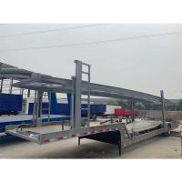 China 2 Axle Hydraulic Car Carrier Semi Trailer with Air Suspension Double-Deck Vehicle Transport Trailer for 6-10 Cars Customizable Auto Hauler Truck Trailer for sale