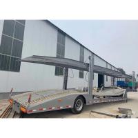 China 2 Axle Hydraulic Car Carrier Semi Trailer with Air Suspension Double-Deck Vehicle Transport Trailer for 6-10 Cars Customizable Auto Hauler Truck Trailer for sale