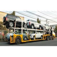 China 2 Axle Hydraulic Car Carrier Semi Trailer with Air Suspension Double-Deck Vehicle Transport Trailer for 6-10 Cars Customizable Auto Hauler Truck Trailer for sale