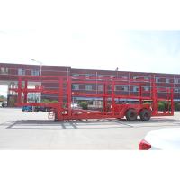 China 2/3axle 6/8/10/12 Hydraulic/Screw Lifting SUV/Car Carrier Semi Trailer Hauler with Jump Board Truck Trailer Price for sale