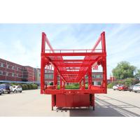 China 2/3axle 6/8/10/12 Hydraulic/Screw Lifting SUV/Car Carrier Semi Trailer Hauler with Jump Board Truck Trailer Price for sale