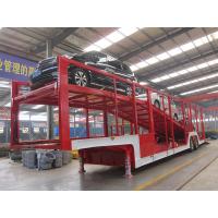 China 4-21 Units Capacity Car Carrier Semi Trailer with 245/70R19.5 Tires and Customized Dimension for Vehicle Transport for sale