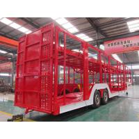China 4-21 Units Capacity Car Carrier Semi Trailer with 245/70R19.5 Tires and Customized Dimension for Vehicle Transport for sale