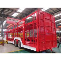 China 4-21 Units Capacity Car Carrier Semi Trailer with 245/70R19.5 Tires and Customized Dimension for Vehicle Transport for sale