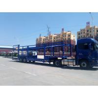 China Custom 2/3 Axles Double Deck 6/8/10 Hydraulic Lifting Car Carrier Semi Trailer with 245/70R19.5 Tires for sale