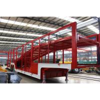 China Custom 2/3 Axles Double Deck 6/8/10 Hydraulic Lifting Car Carrier Semi Trailer with 245/70R19.5 Tires for sale