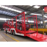China Custom 2/3 Axles Double Deck 6/8/10 Hydraulic Lifting Car Carrier Semi Trailer with 245/70R19.5 Tires for sale