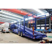 China Customizable Car Carrier Semi Trailer with Q345B Carbon Steel Main Beam and Lightweight Truss Structure for 4-21 Units Capacity for sale