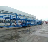 China High Capacity T700 High Strength Steel Car Carrier Semi Trailer with 245/70R19.5 Tires and Customized Dimension for sale