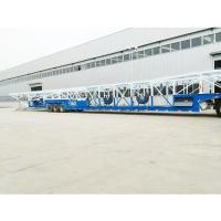 China High Capacity T700 High Strength Steel Car Carrier Semi Trailer with 245/70R19.5 Tires and Customized Dimension for sale