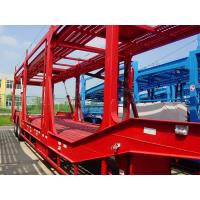 China High Capacity T700 High Strength Steel Car Carrier Semi Trailer with 245/70R19.5 Tires and Customized Dimension for sale