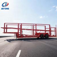 China 40 Ton 60 Ton Car Hauler Trailer with 10 Cars Transport Capacity and Customized Dimensions for sale