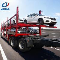 China 40 Ton 60 Ton Car Hauler Trailer with 10 Cars Transport Capacity and Customized Dimensions for sale