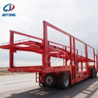 China 40 Ton 60 Ton Car Hauler Trailer with 10 Cars Transport Capacity and Customized Dimensions for sale