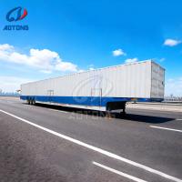 China 40 Ton 60 Ton Car Hauler Trailer with 10 Cars Transport Capacity and Customized Dimensions for sale