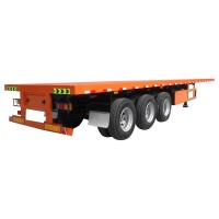 China Heavy Duty 2/3/4 Axles 40-80FT Flatbed Semi Truck Trailer Flatbed Semi Trailer Flatbed Truck Trailer Flatbed Trailer for Sale for sale