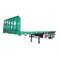 China Heavy Duty 2/3/4 Axles 40-80FT Flatbed Semi Truck Trailer Flatbed Semi Trailer Flatbed Truck Trailer Flatbed Trailer for Sale for sale
