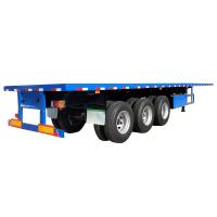 China Heavy Duty 2/3/4 Axles 40-80FT Flatbed Semi Truck Trailer Flatbed Semi Trailer Flatbed Truck Trailer Flatbed Trailer for Sale for sale