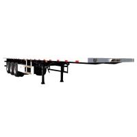 China Heavy Duty 2/3/4 Axles 40-80FT Flatbed Semi Truck Trailer Flatbed Semi Trailer Flatbed Truck Trailer Flatbed Trailer for Sale for sale