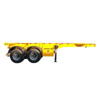 China 20feet 40feet 45feet 2/3/4 Axle Skeleton Type Container Transport Chassis/Frame Truck Semi Trailer for sale