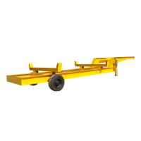 China 2axle/3axle/4axle 10FT/20FT/40FT/45FT Container Semi Trailer with 12R22.5 Tyre and Heavy Duty I Beam for sale