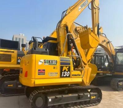China Second-hand 12ton high-efficiency hydraulic excavator Komatsu PC130-7 for sale
