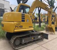 China Japan six tons of second-hand  strong power mini Komatsu crawler excavator PC60-7 for sale