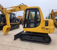 China Japan six tons of second-hand mini strong power Komatsu crawler excavator PC60-8 for sale