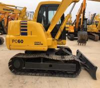 China Japan six tons of second-hand mini strong power Komatsu crawler excavator PC60-8 for sale