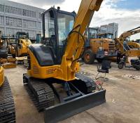China Japan 5 tons of second-hand mini strong power Komatsu crawler excavator PC55MR. for sale