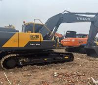 China Low price 18100kg  Second Hand Vollvo EC210D Hydraulic Crawler Excavator with D5E Engine Model for sale