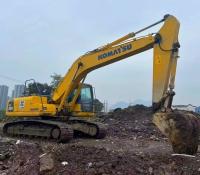 China Vertical Depth 3.48m Used Crawler Excavator Pre Owned  Komatsu Excavator Pc200 for sale