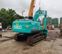 China Engine model Hino Hino J05E Second-hand Kobelco Excavator Green Sk200 Excavator with 114kw power for sale