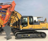 China Orange Used XCMG Excavator XE215C Second Hand Kobelco Excavators for sale