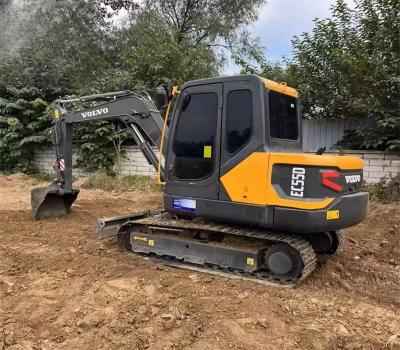 China used Volvo EC55D Excavator Mini Bulldozer 5 Ton Hydraulic Excavator on Sale for sale