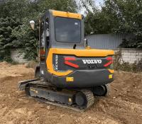 China used Volvo EC55D Excavator Mini Bulldozer 5 Ton Hydraulic Excavator on Sale for sale