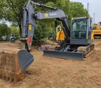 China Used VOLVO EC80D excavator with low price and good quality original design for sale