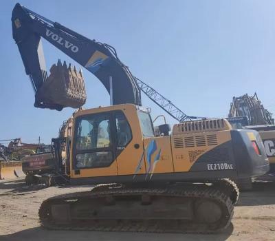 China High Quality Yellow Second Hand  Vollvo EC210BLC Crawler Excavator in Good Condition For Sale for sale