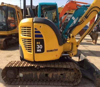 China Refurbished Komatsu Excavator 18.2kw 2840mm Track Length Second-hand Digger PC30mr-5 for sale