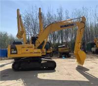 China PC200-8 Used Komatsu Excavator Yellow Track Length 2840mm for sale